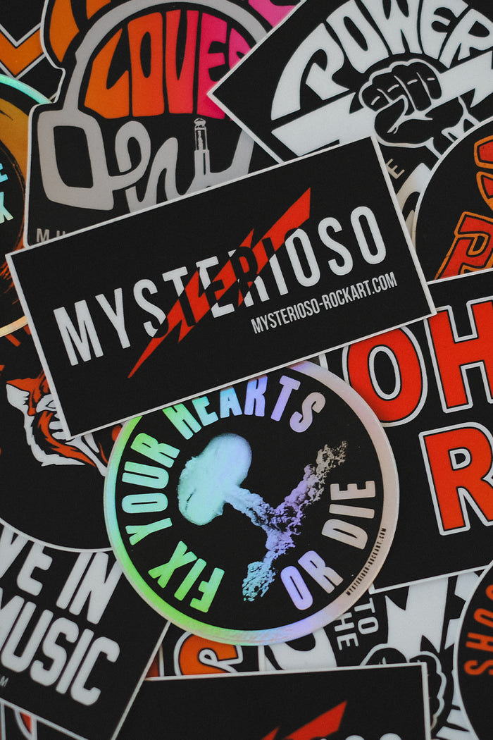 Retro Rock Tees, Custom Design & Print Apparel | Mysterioso Rock Art